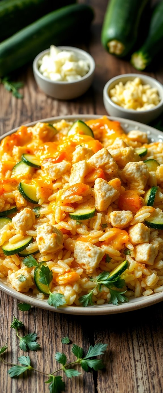 Chicken Zucchini Rice Casserole Recipe