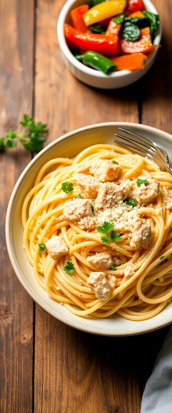 Creamy Chicken Spaghetti Recipe