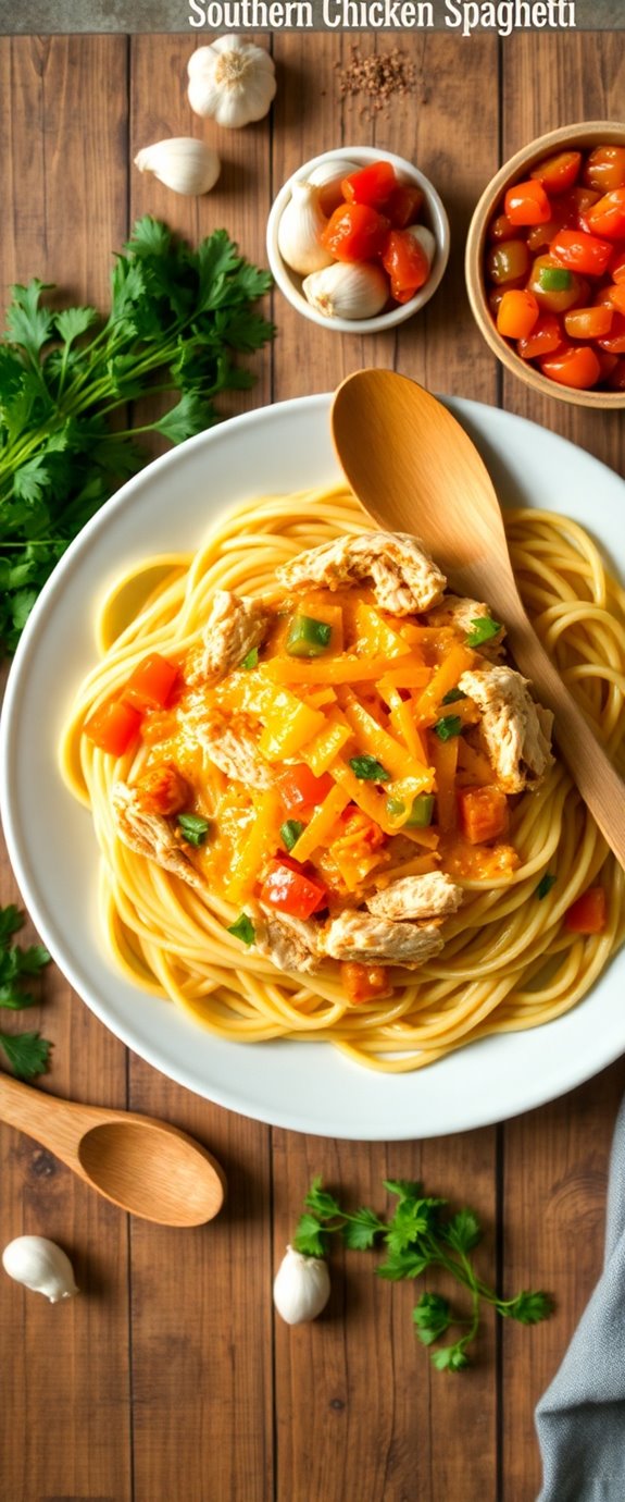 Southern Chicken Spaghetti Recipe