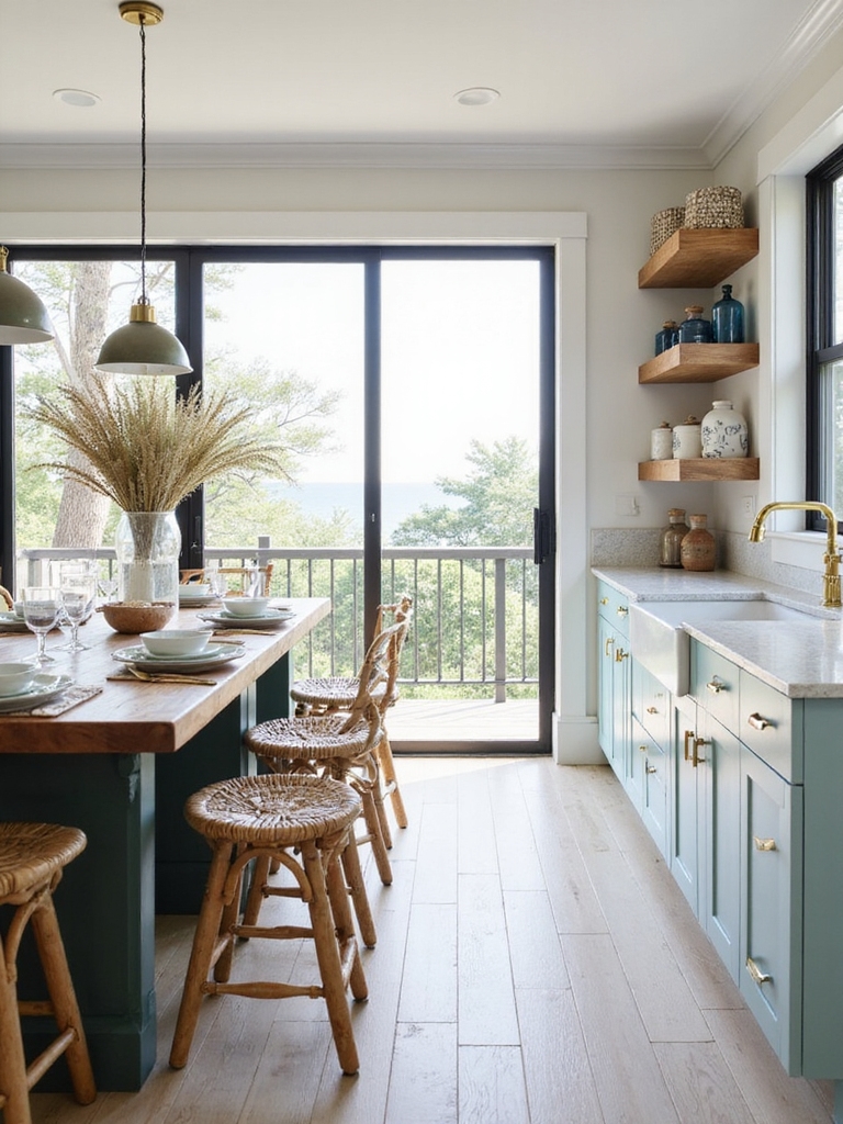 Modern Coastal Kitchen Design Ideas With Beachy Sophistication