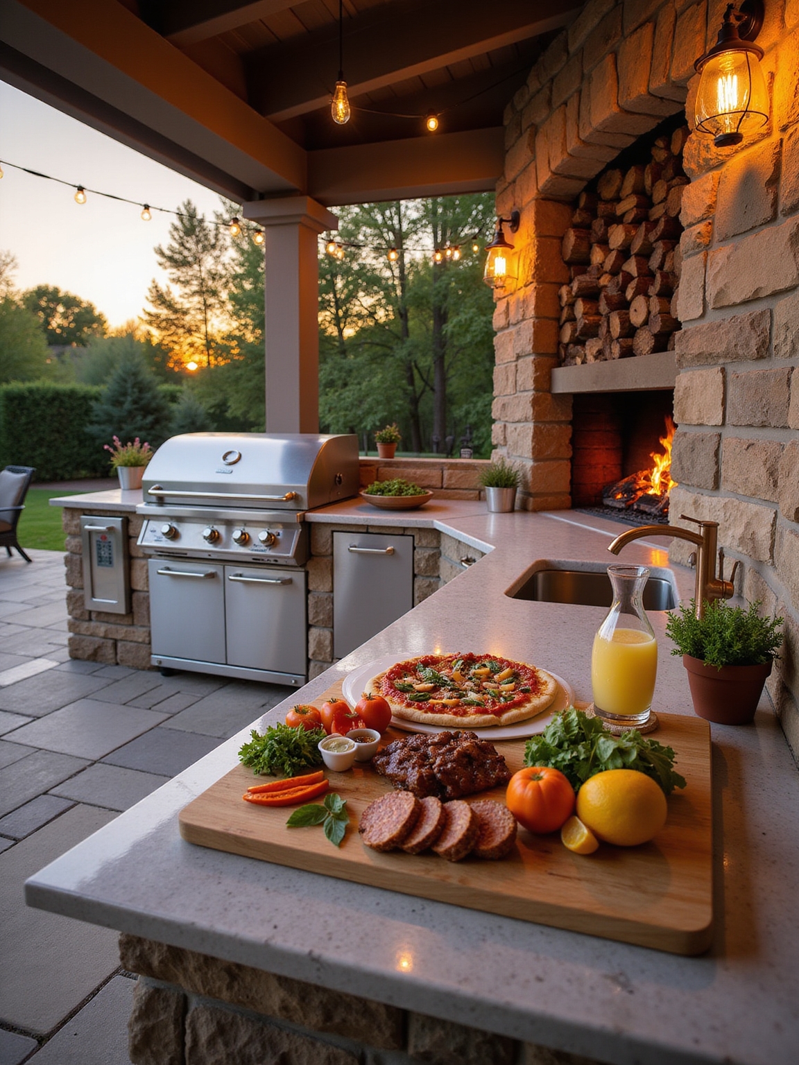 Full-Equipped Outdoor Kitchens For The Perfect Summer BBQ