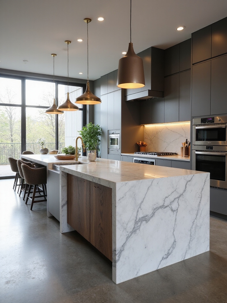 Luxury Kitchen Design Modern Islands Stealing The Entire Show