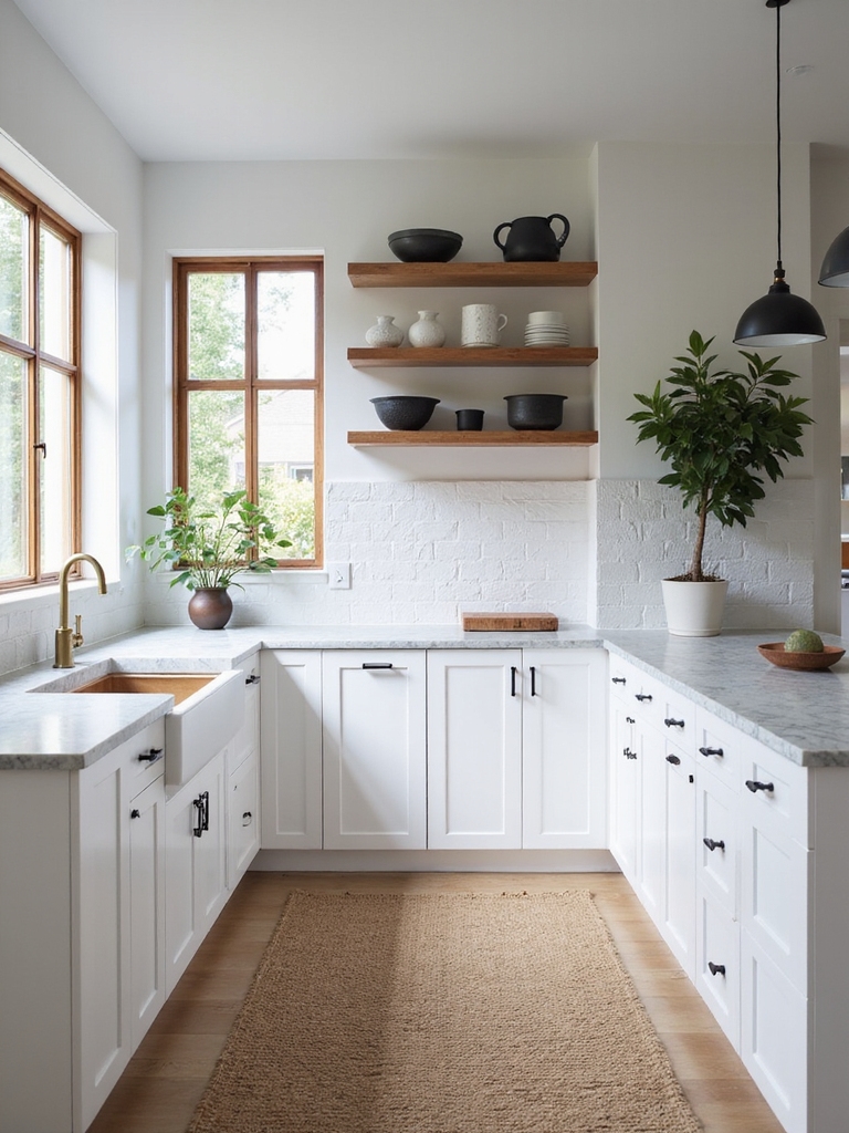Kitchen Design Modern White Approaches Adding Depth And Character